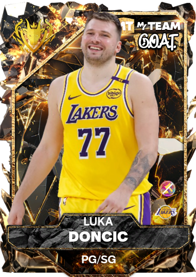 2KDB MyTEAM Database | NBA 2K Custom Card (Luka) by CJTHEKING77767 ...