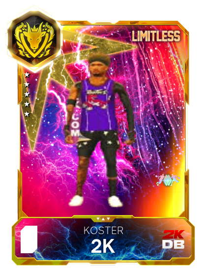 2KDB MyTEAM Database | NBA 2K Custom Card (koster 2k) by justicenelson ...