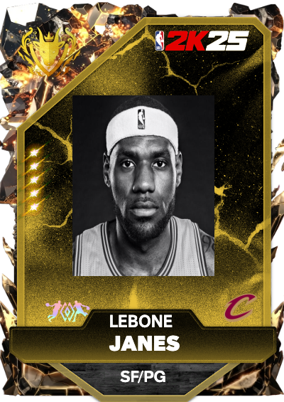 NBA 2K26 | 2KDB MyTEAM NBA 2K Custom Card (lebron james ) by uiyouihub