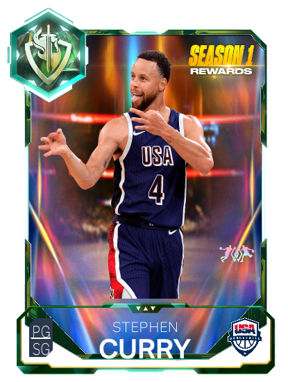 2KDB MyTEAM Database | NBA 2K Custom Card (Invincible Team USA Stephen ...