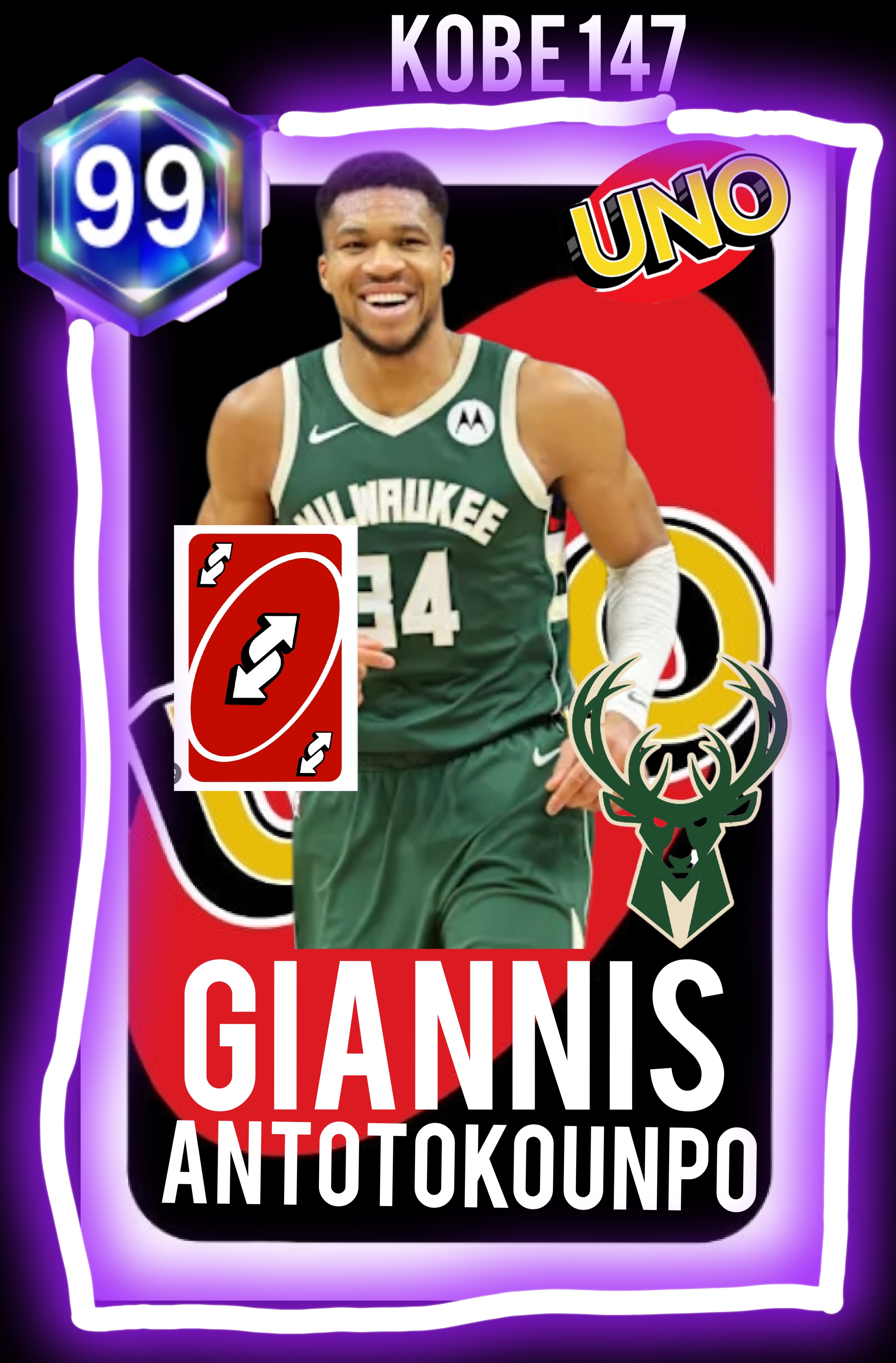 2KDB MyTEAM Database | NBA 2K Custom Card (Hello) by Kobe 147 | NBA 2K26
