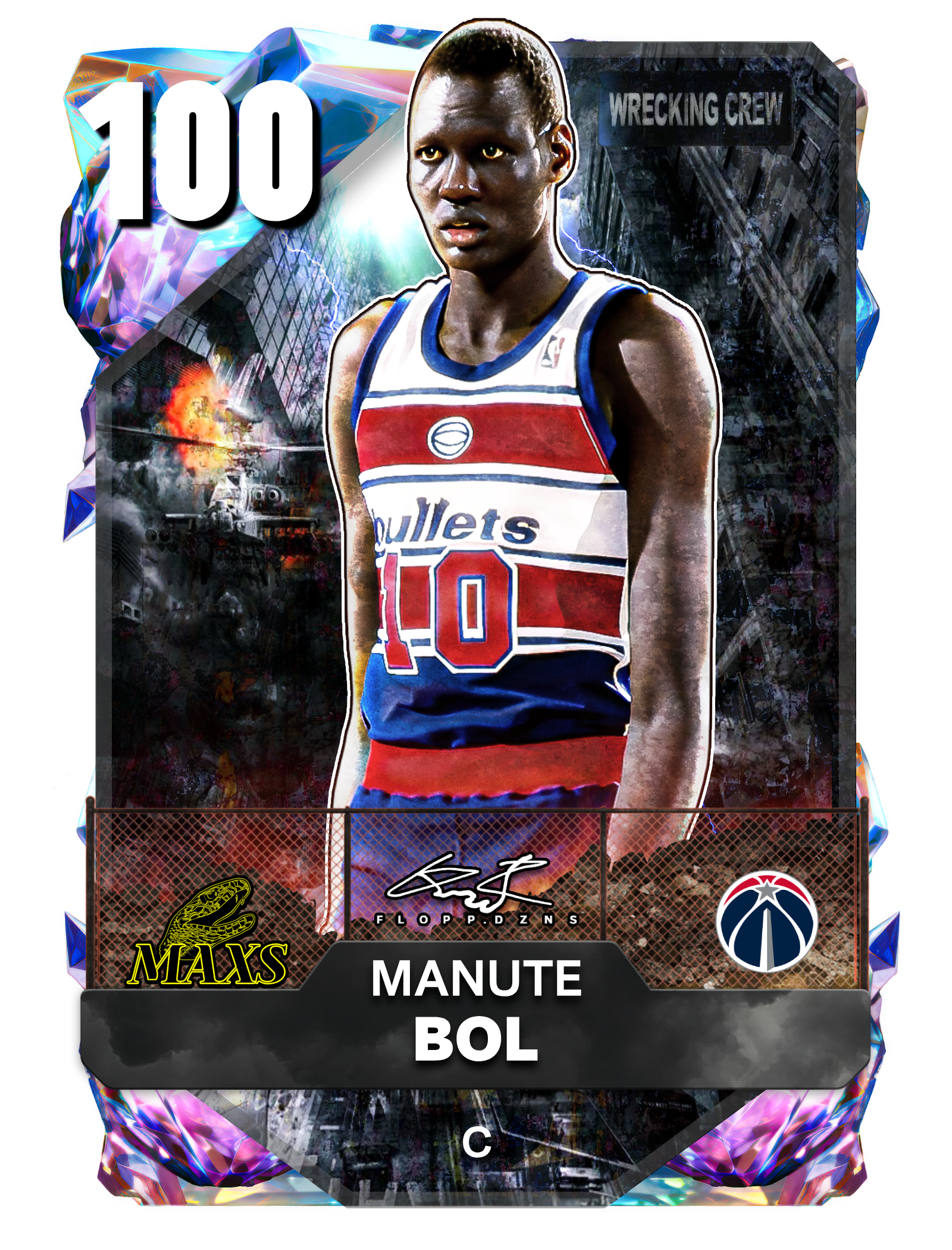 2KDB MyTEAM Database | NBA 2K Custom Card (Collab with Flopp) by Maxs ...