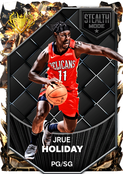 2KDB MyTEAM Database | NBA 2K Custom Card (STEALTH MODE JRUE HOLIDAY ...