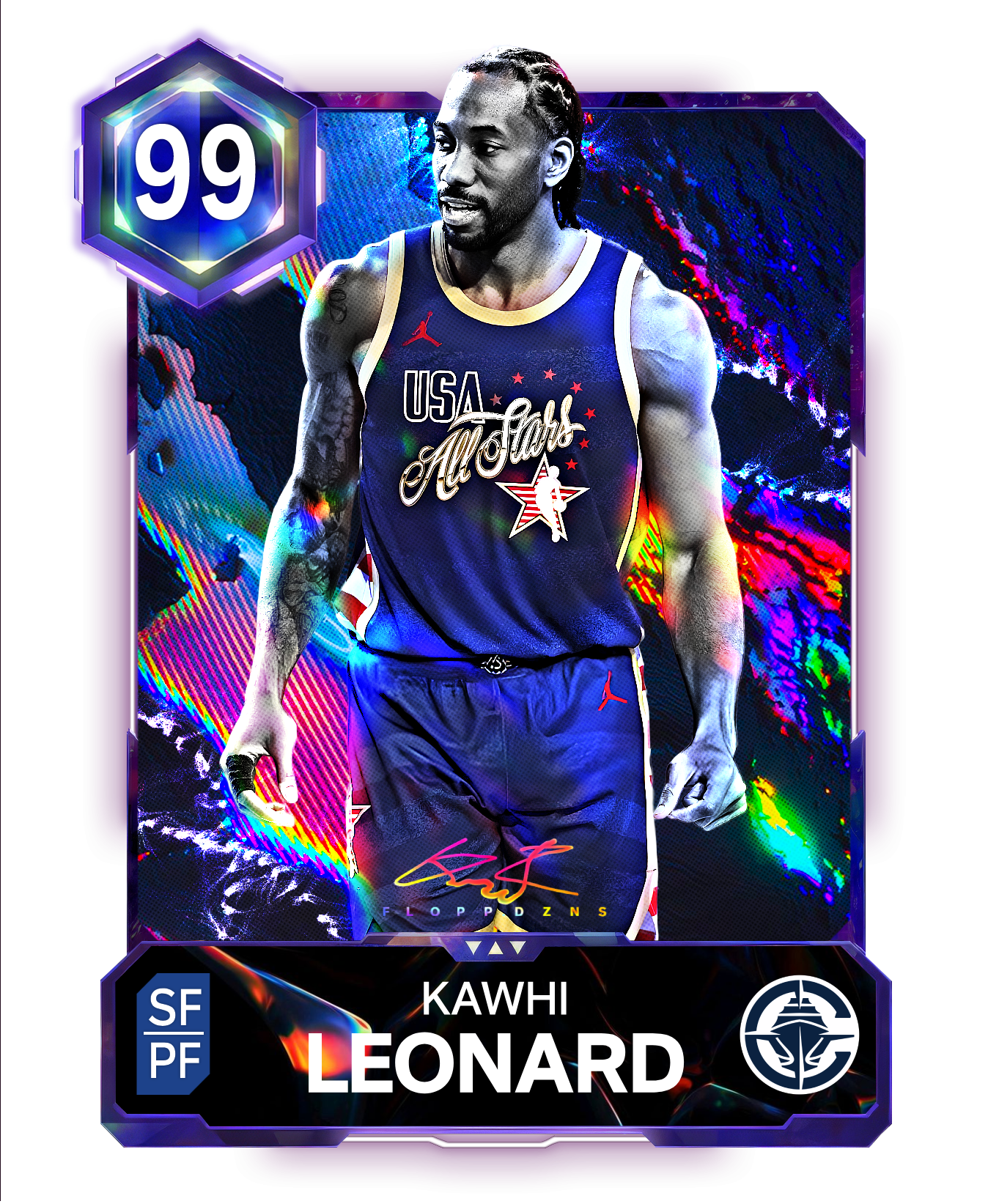 2KDB MyTEAM Database | NBA 2K Custom Card (he tuff) by Flopp | NBA 2K26