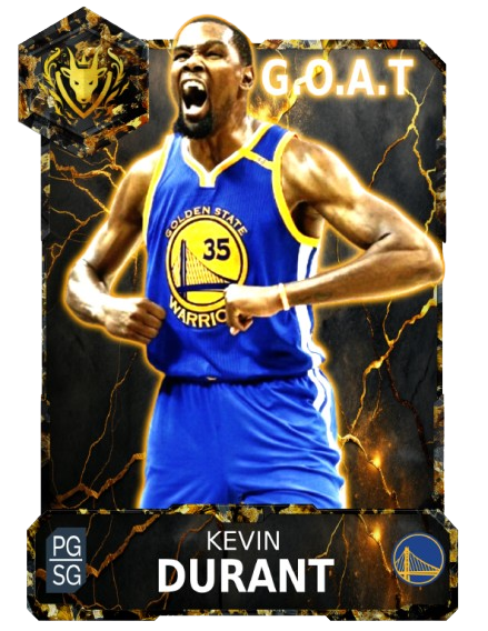 2KDB MyTEAM Database | NBA 2K Custom Card (GOAT KEVIN DURANT) by ...