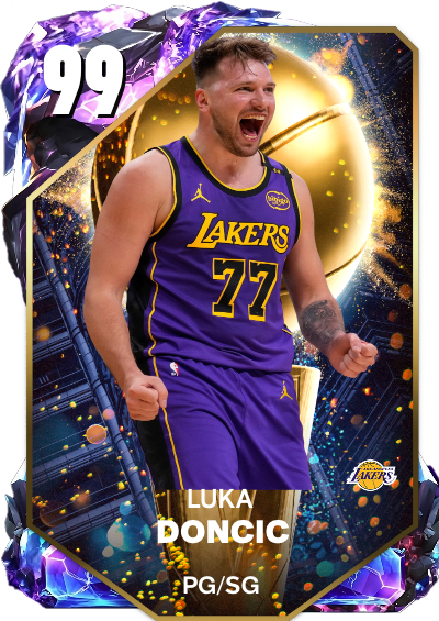 NBA 2K25 | 2KDB MyTEAM NBA 2K Custom Card (Luka lakers ) by MVP2