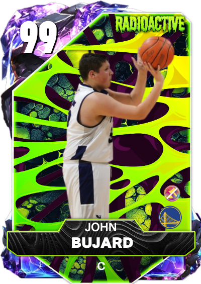 2KDB MyTEAM Database | NBA 2K Custom Card (Radioactive John Bujard) by ...