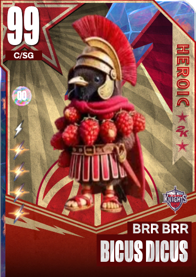 NBA 2K26 | 2KDB MyTEAM NBA 2K Custom Card (BRR BRR BICUS DICUS) by Khang678