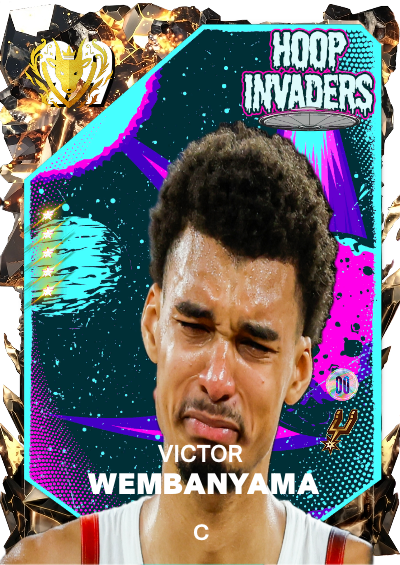 2KDB MyTEAM Database | NBA 2K Custom Card (Crying Wemby) by Jsharp1017 ...
