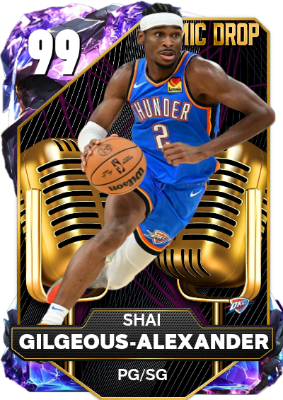 NBA 2K25 | 2KDB MyTEAM NBA 2K Custom Card (SGA) by Smexy_Pookie