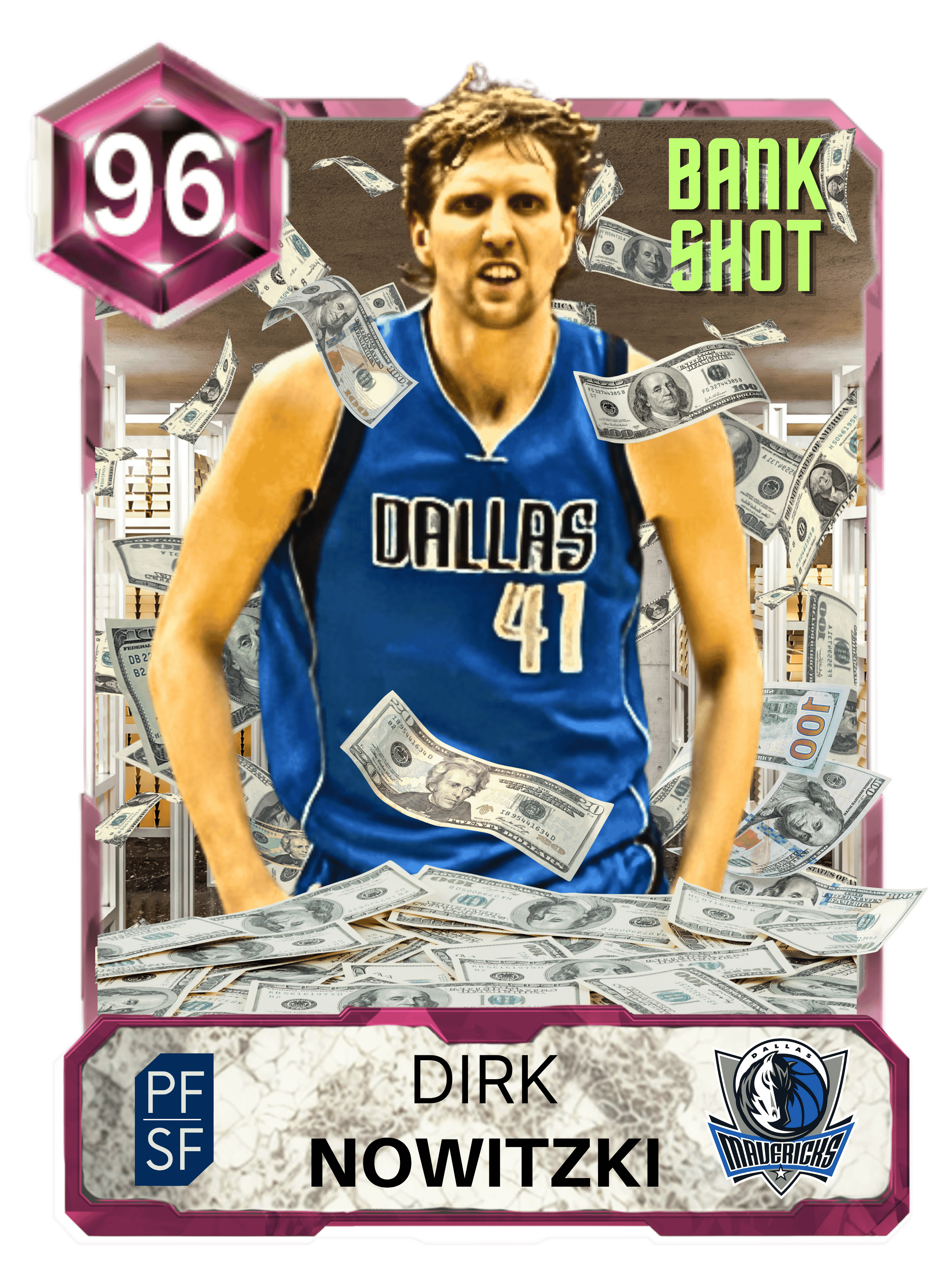 2KDB MyTEAM Database | NBA 2K Custom Card ((2nd) Bank king ngl i made ...