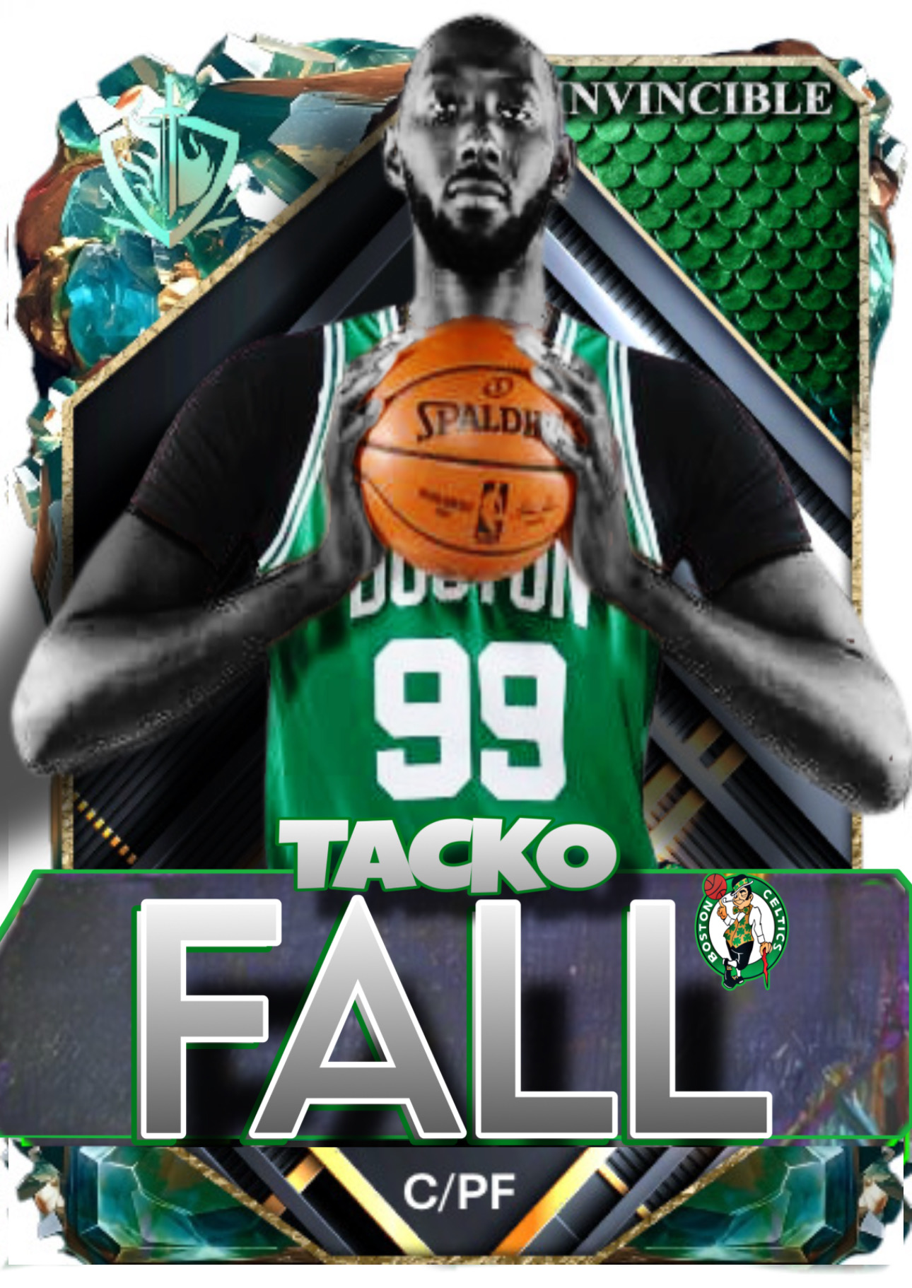 NBA 2K25 | 2KDB MyTEAM NBA 2K Custom Card (Tacko fall) by 2kTGEFGOAT