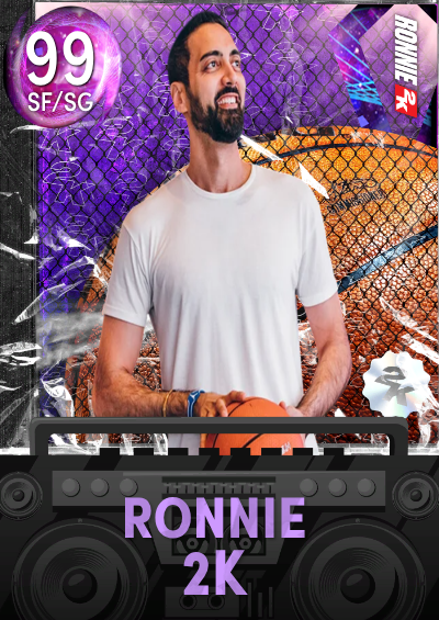 NBA 2K25 | 2KDB MyTEAM NBA 2K Custom Card (Ronnie 2k) by Dev.