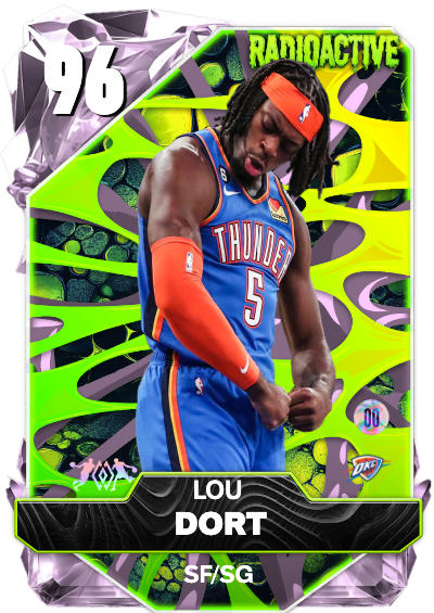 NBA 2K26 | 2KDB MyTEAM NBA 2K Custom Card (Lou Dort) by Bwills