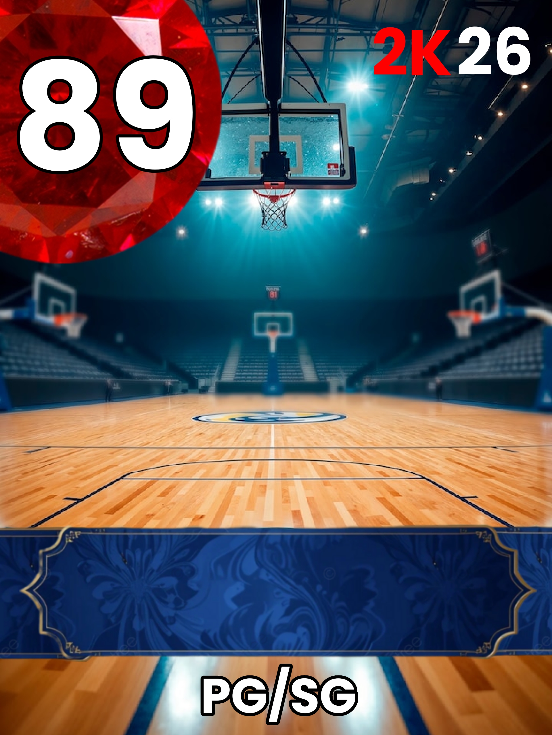 2KDB MyTEAM Database | NBA 2K Custom Card (FREE 2K26 TEMPLATE ) by Clem ...