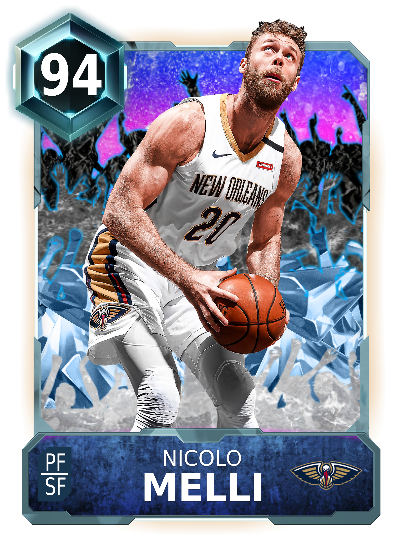 2KDB MyTEAM Database | NBA 2K Custom Card (Melli Fan Favorite) by ...