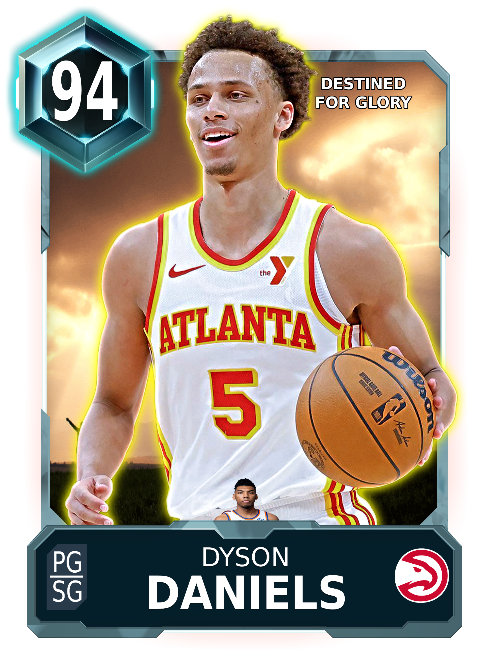 2KDB MyTEAM Database | NBA 2K Custom Card (Dyson daniels (full set in ...