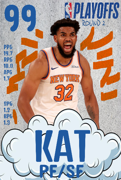 NBA 2K26 | 2KDB MyTEAM NBA 2K Custom Card (kat playoffs round 2) by ...