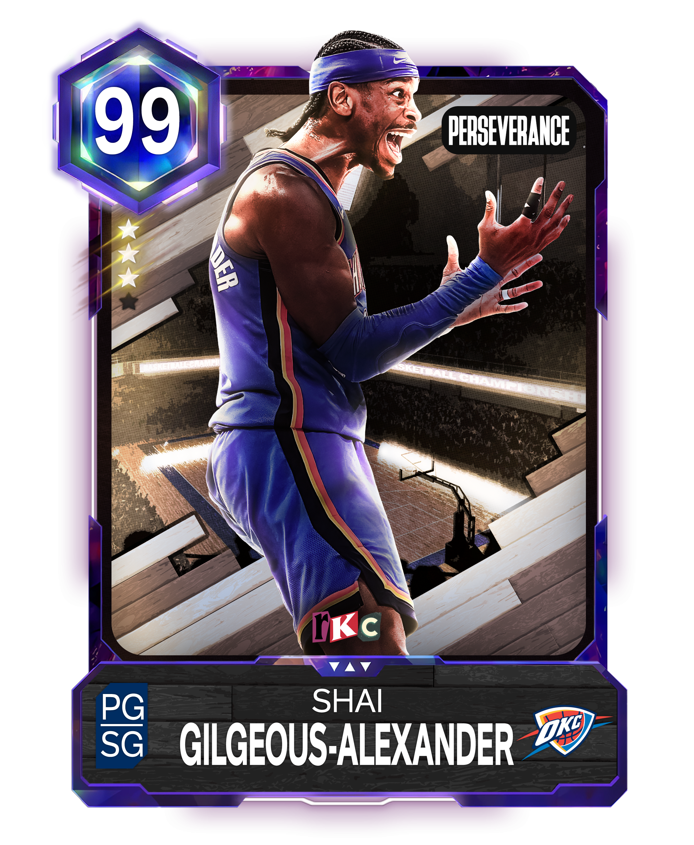 2KDB MyTEAM Database | NBA 2K Custom Card (sga(rkc)) by reg_gfx | NBA 2K26