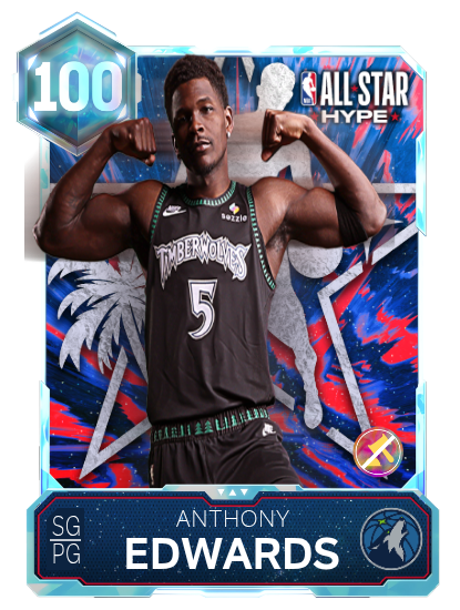 2KDB MyTEAM Database | NBA 2K Custom Card (Anthony Edwards) by ...
