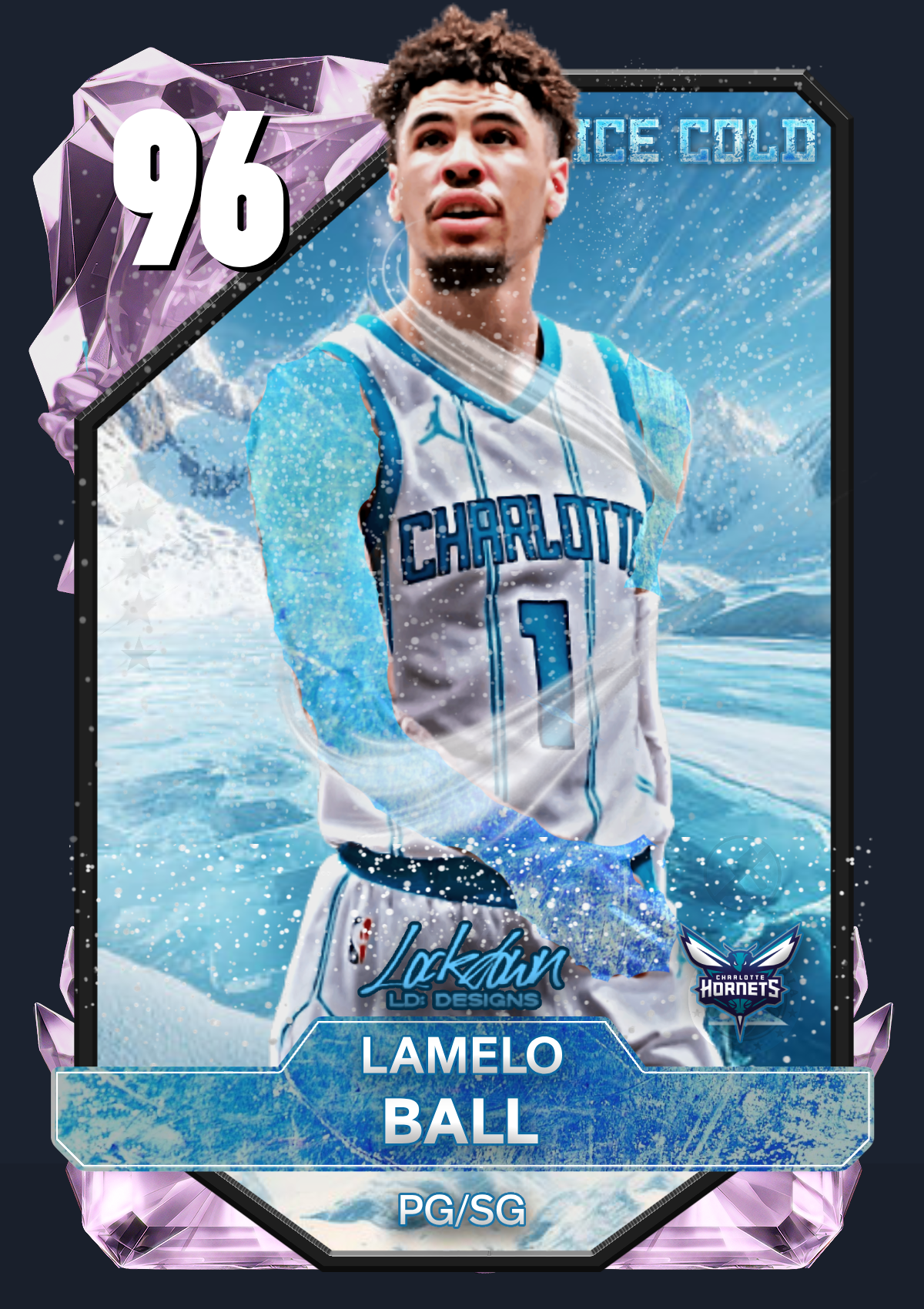 2KDB MyTEAM Database | NBA 2K Custom Card (Cold🥶) by LD.Graphics | NBA 2K26