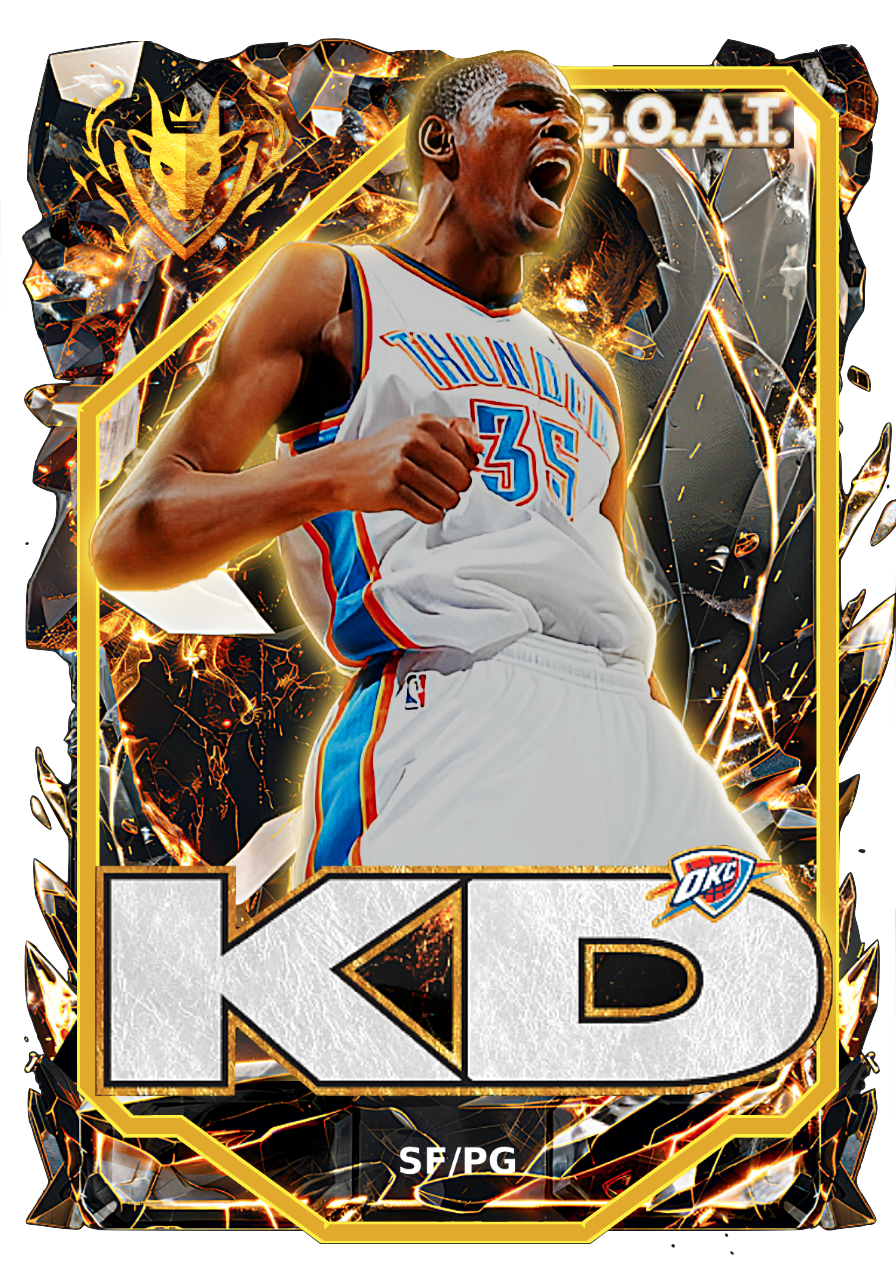 2KDB MyTEAM Database | NBA 2K Custom Card (goat kd) by kxllzy-_ | NBA 2K26