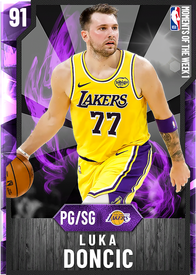 2KDB MyTEAM Database | NBA 2K Custom Card (Luka Doncic) by dros3mvp ...