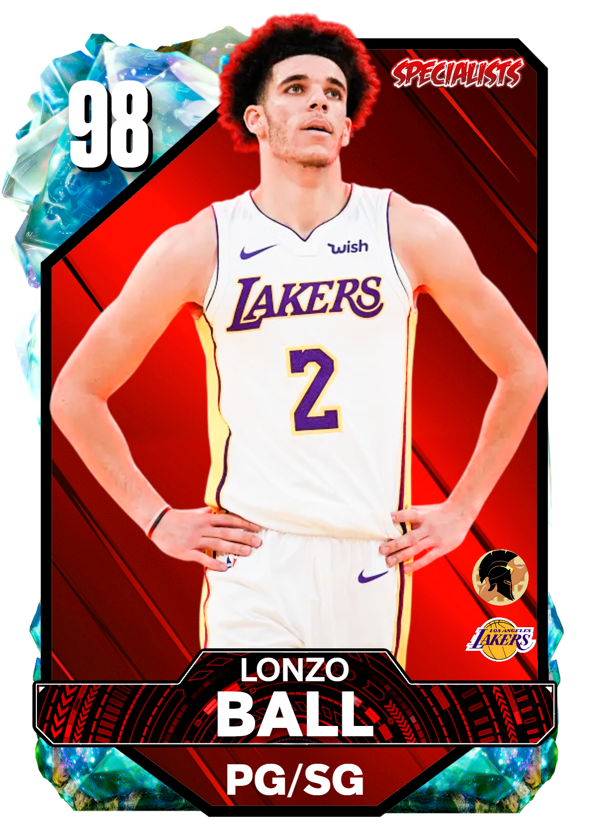 2KDB MyTEAM Database | NBA 2K Custom Card (Specialists Lonzo) by ...