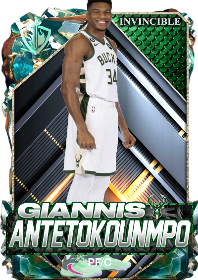 NBA 2K25 | 2KDB MyTEAM NBA 2K Custom Card (Giannis Antetokounmpo) by nba goat