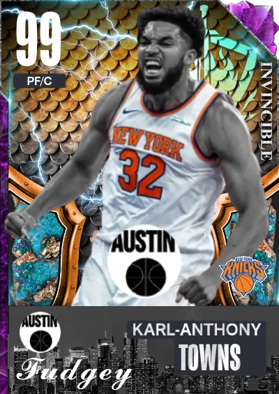 2KDB MyTEAM Database | NBA 2K Custom Card (Invincible Karl Anthony ...
