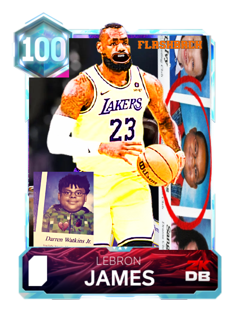 2KDB MyTEAM Database | NBA 2K Custom Card (flashback lebron) by ...